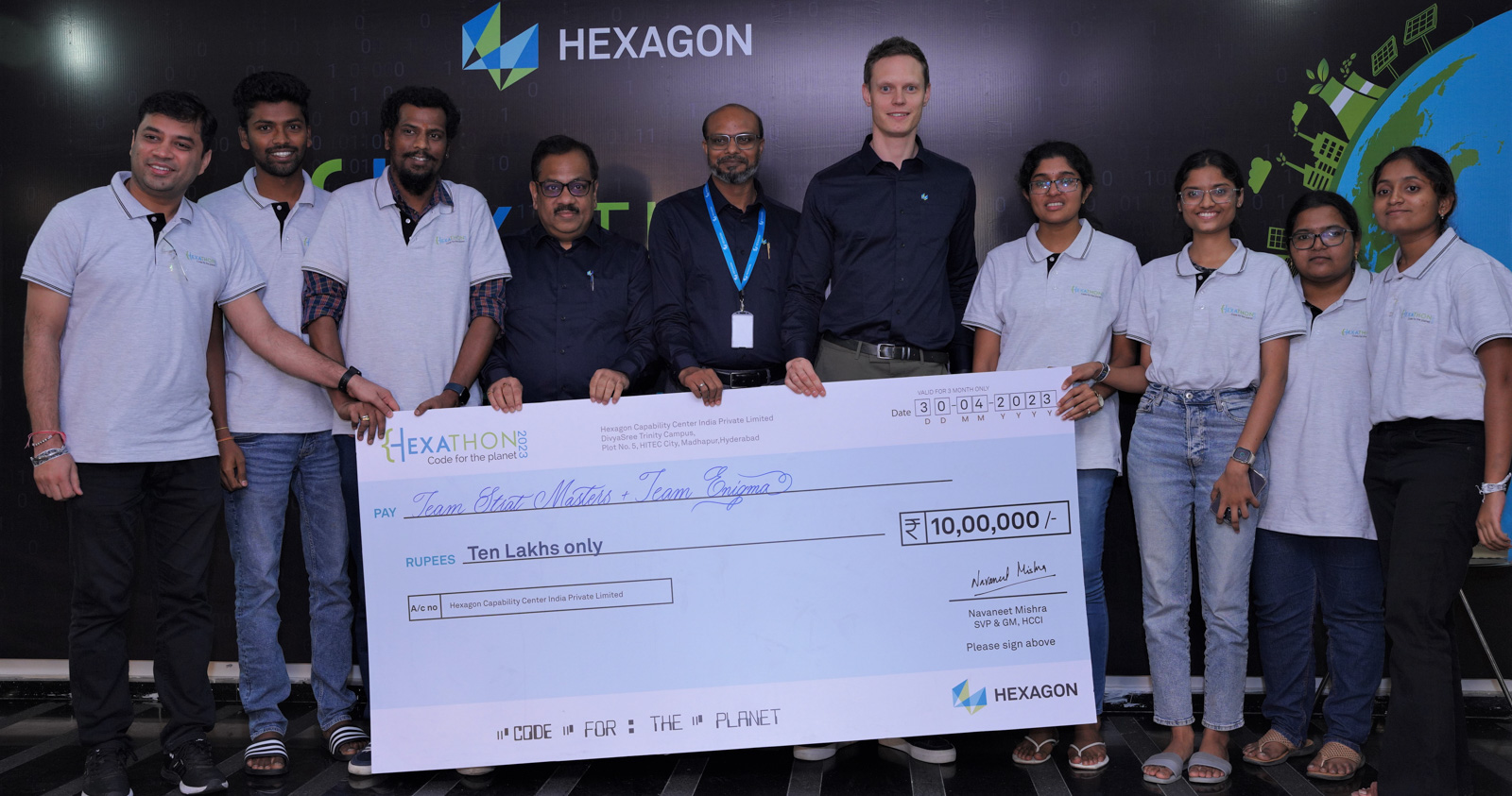 HxGN Spotlight | Hexathon 2023: Hexagon’s sustainability hackathon in India